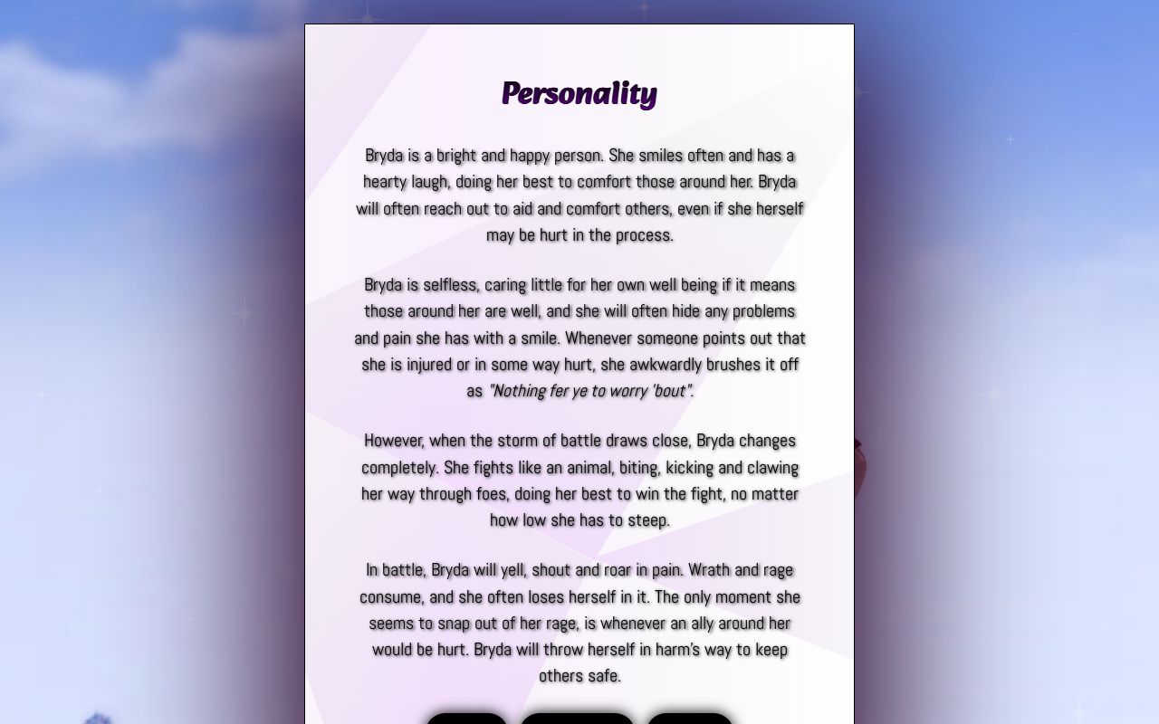 Bryda-Personality